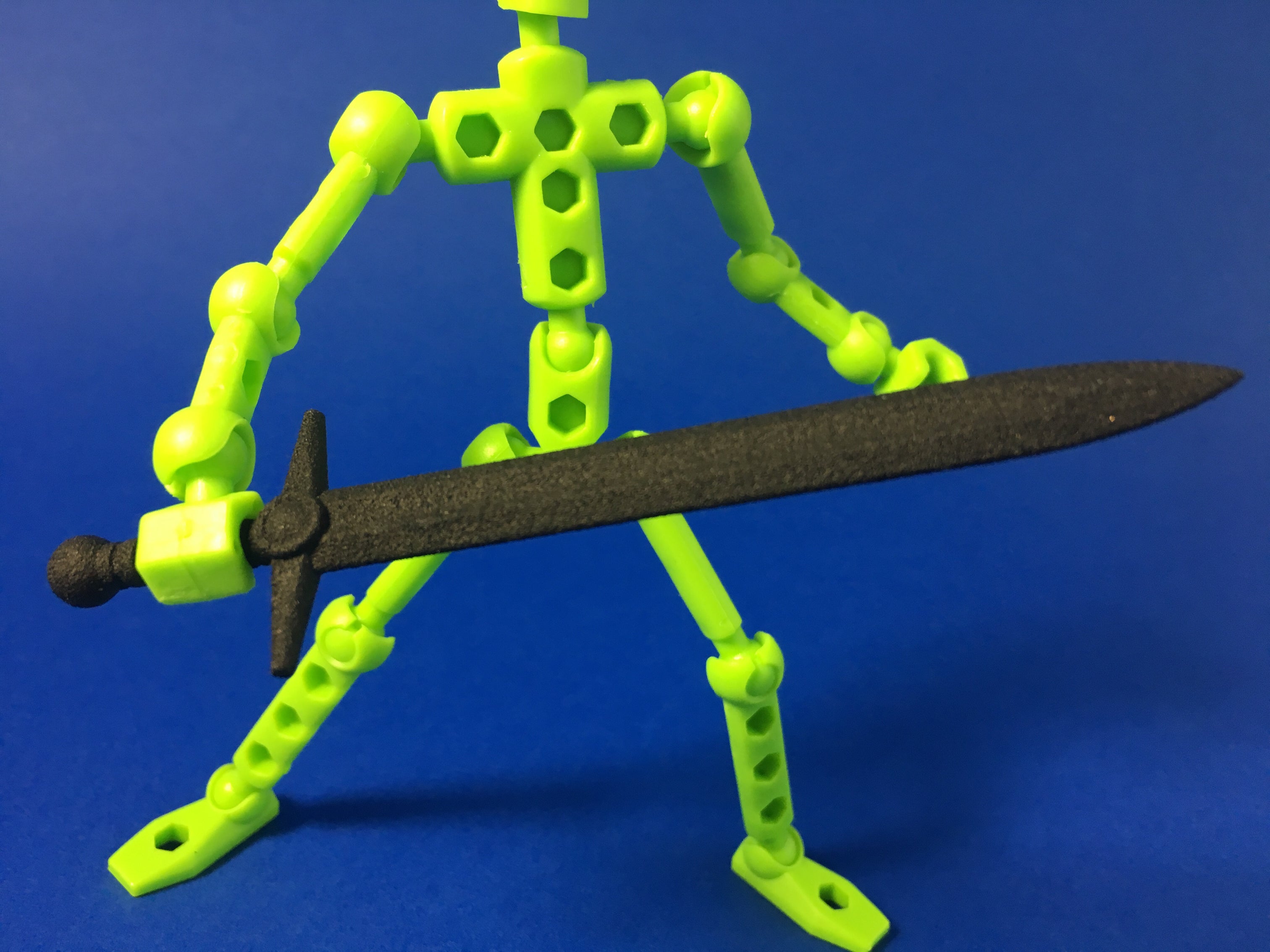 Medieval Broad Sword for ModiBot figure kits